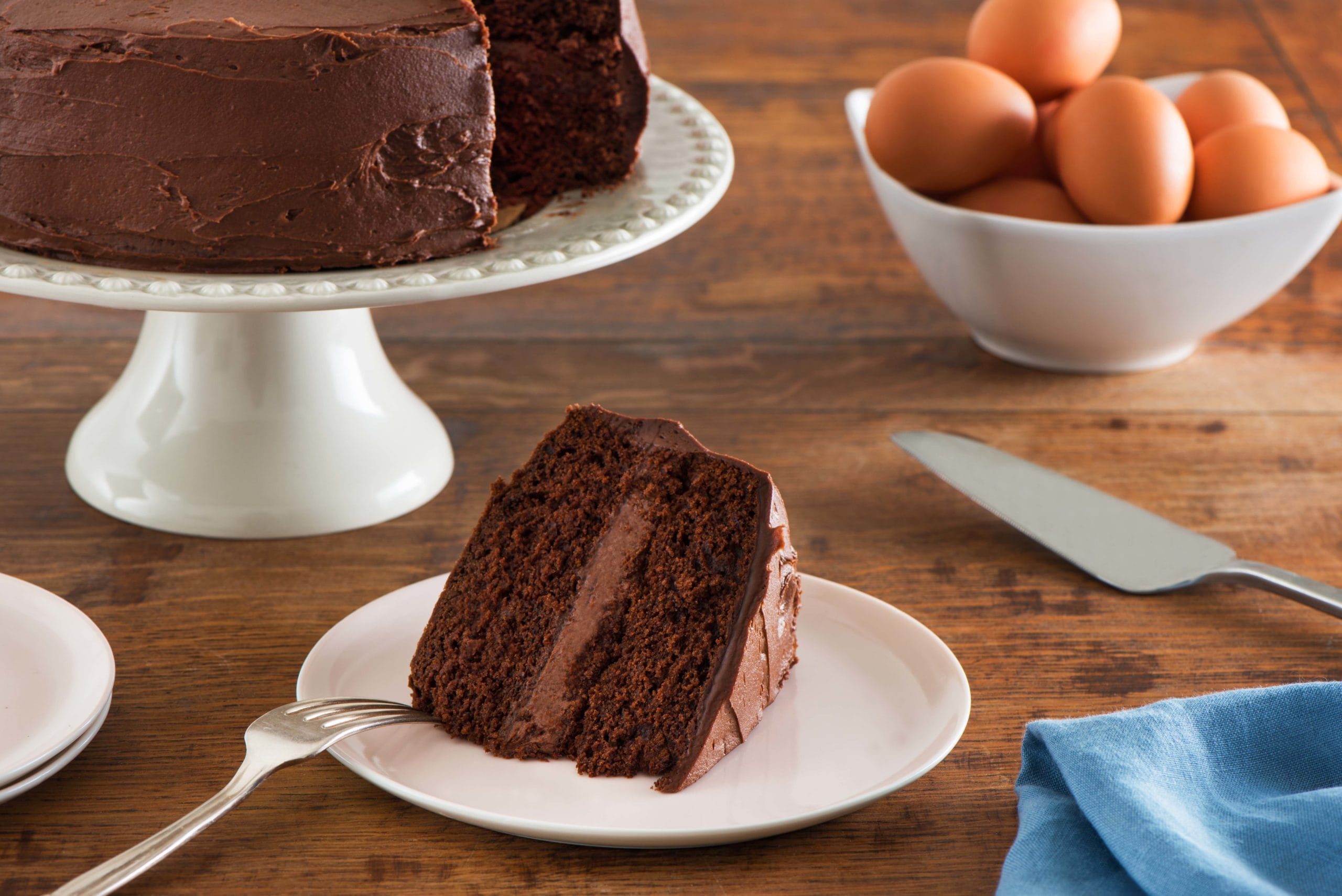 Chocolate Layer Cake - BC Egg